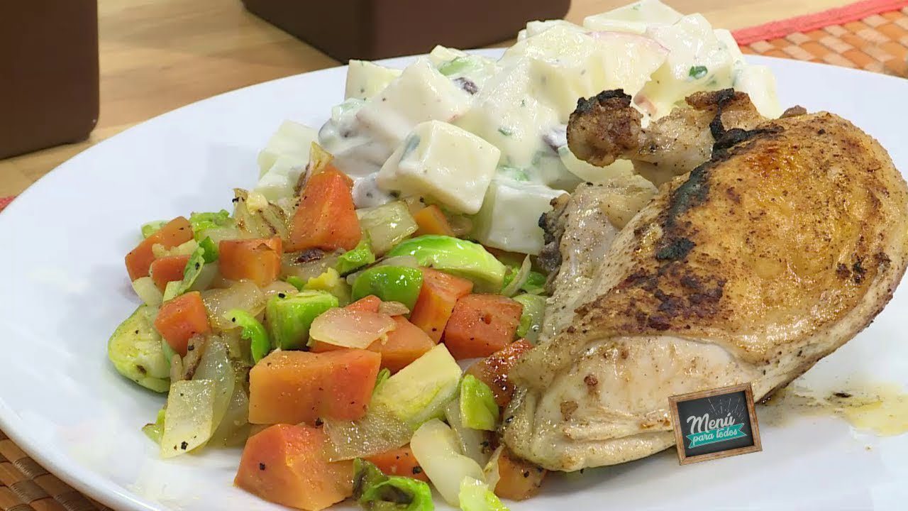 Qué ensaladas y guarniciones combinan mejor con el pollo