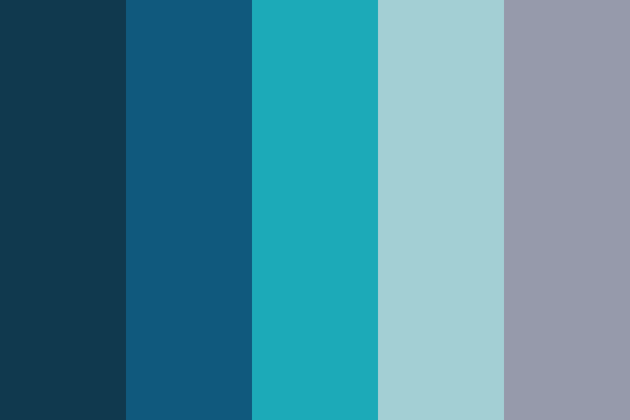 Qué significa "Azul un ala del color del mar"
